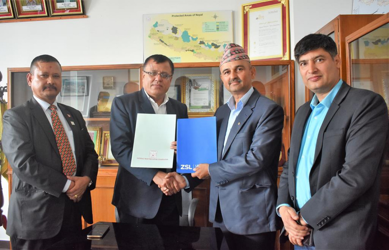 NTNC signs agreement with ZSL to carry out prey base density survey in ...